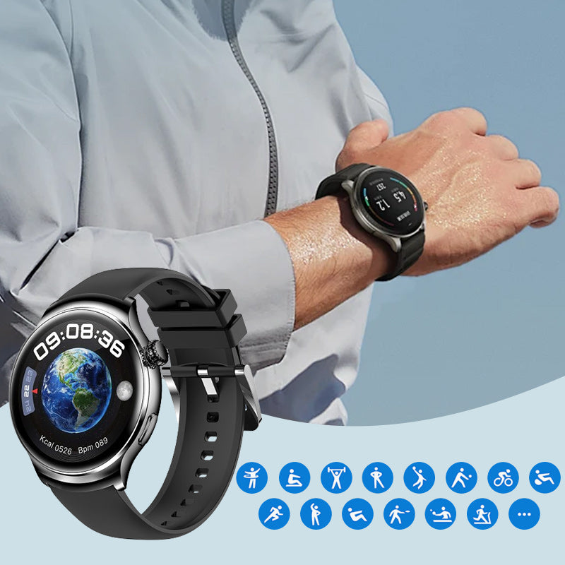 Multi-functional Round Sports Smart Watch – beooshop