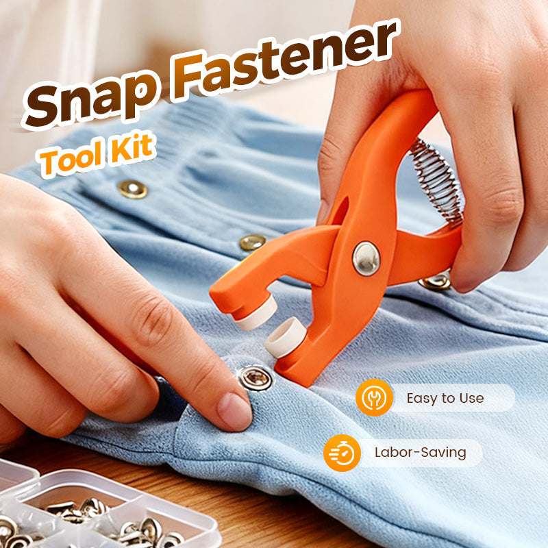 🔩 50% OFF NOW! Metal Snap Buttons with Fastener Plier Tool Kit - 300 ...