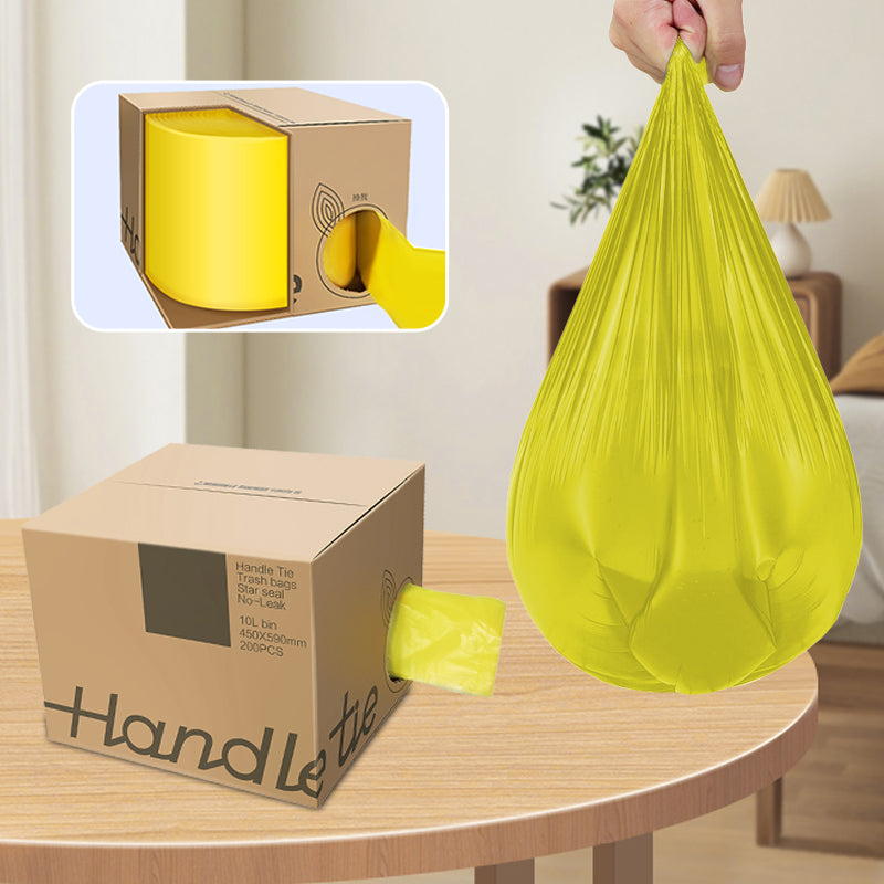 200 Counts Withdrawable Thickened Leakproof Vest Garbage Bags – beooshop