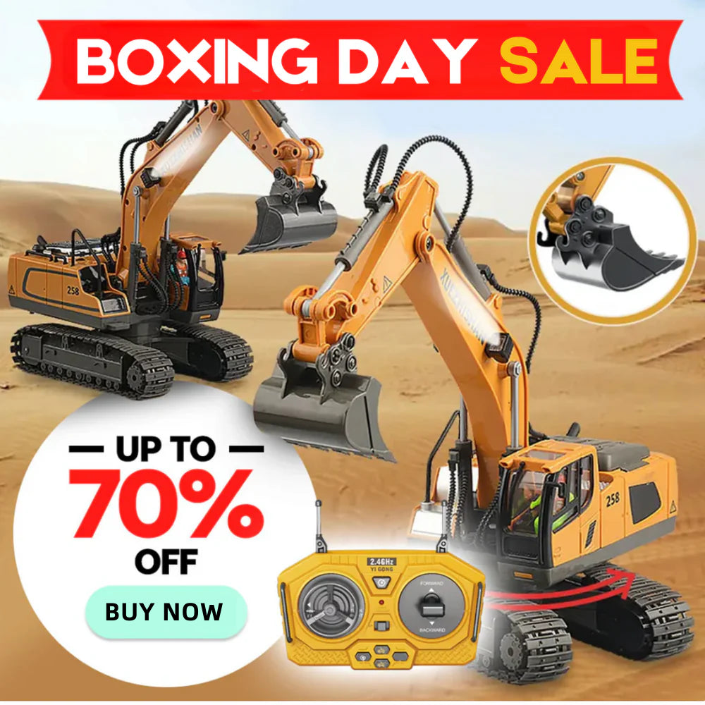 Excavator Toy - Remote Controlled Machinery – beooshop
