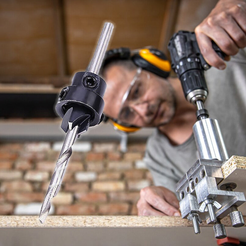 Wood Countersink Drill Bit 7-PC Set – beooshop